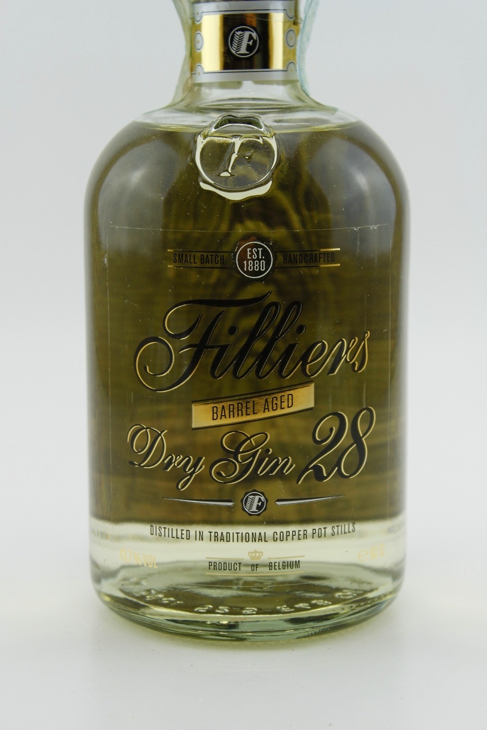 Filliers 28 Dry Gin Barrel Aged Belgium 43,7% vol. Gin | Karadarsho...