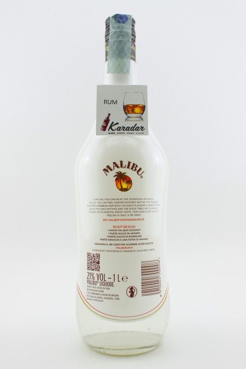 Malibu 21% vol. Rum | Karadarshop.com