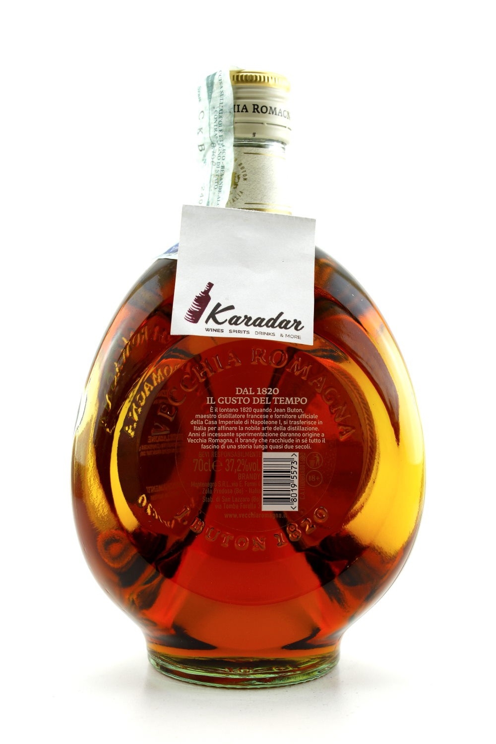 Vecchia Romagna classica 37% vol. Brandy | Karadarshop.com