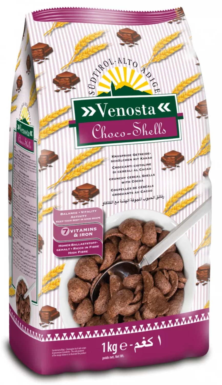 Choco-Shells Choco-Pops Venosta 1 kg Fuchs private mill | Karadarsh...