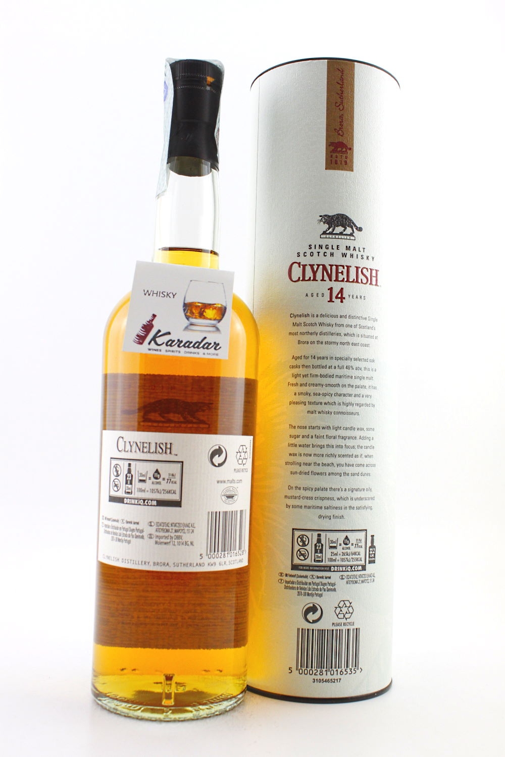 Clynelish 14Y Single Malt Scoth Whisky 46% vol. Whisky Highlands