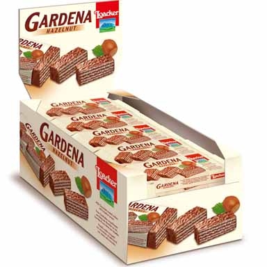 Loacker Gardena Hazelnut 38g (25 pieces) Loacker | Karadarshop.com