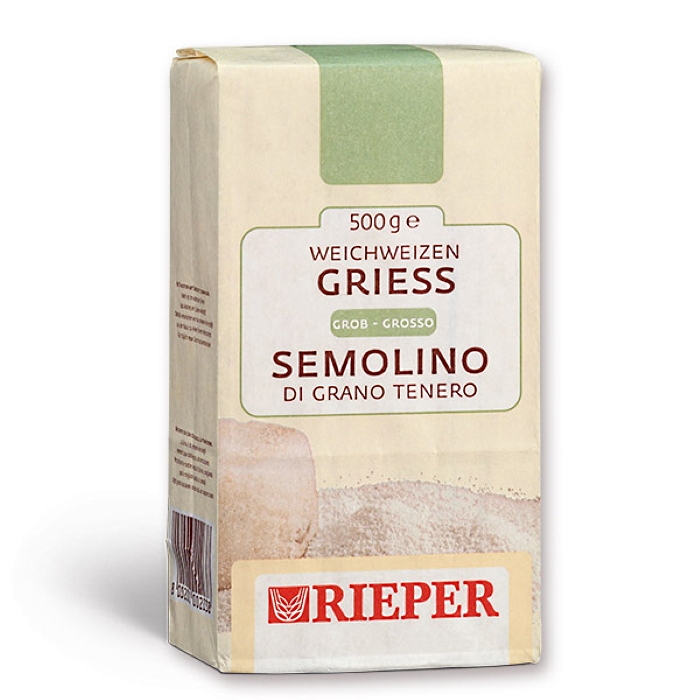 Soft wheat semolina course 500g Rieper Mill | Karadarshop.com