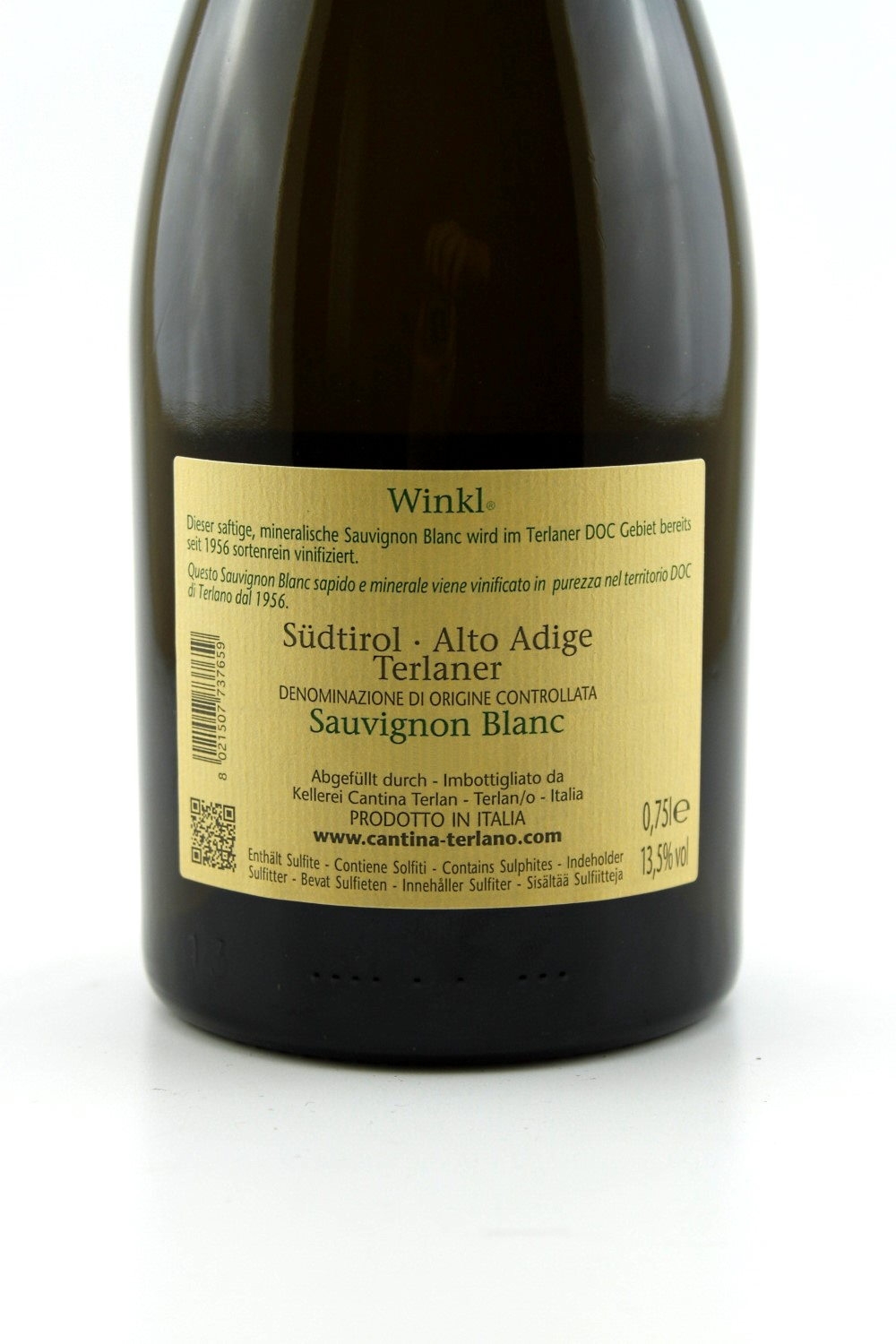 Terlaner Sauvignon Winkl - 2022 14% vol. - Terlano Winery | Karadar...