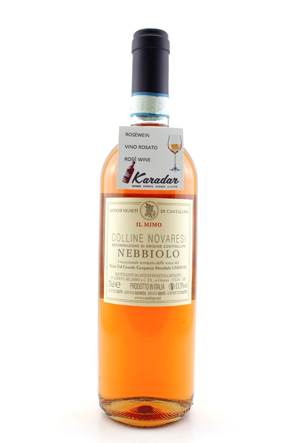 Il Mimo Nebbiolo Rosato 2022 - 13,5% vol. Cantalupo Antichi Vigneti...