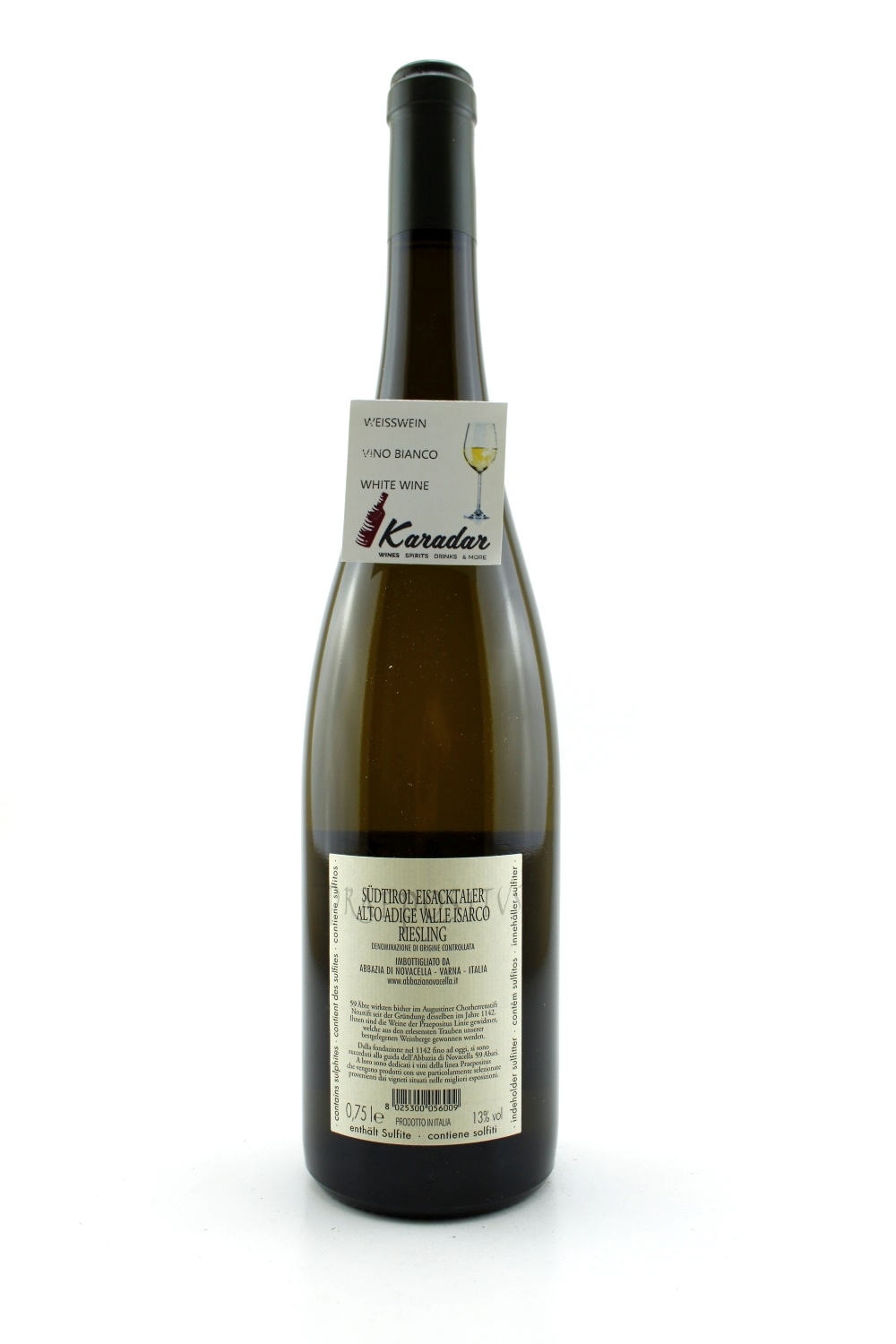 Riesling Praepositus 2019 - 13% vol. Abbazia di Novacella | Karadar...