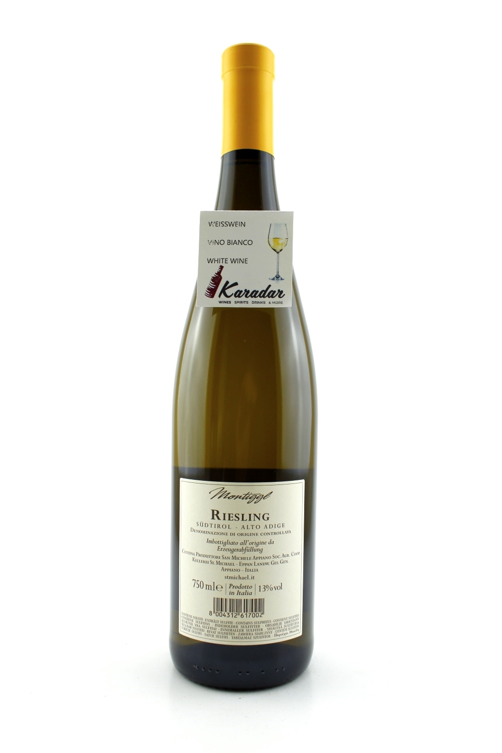 Riesling Fallwind 2020/21 - 13% vol. Cantina Produttori S. Michele/...