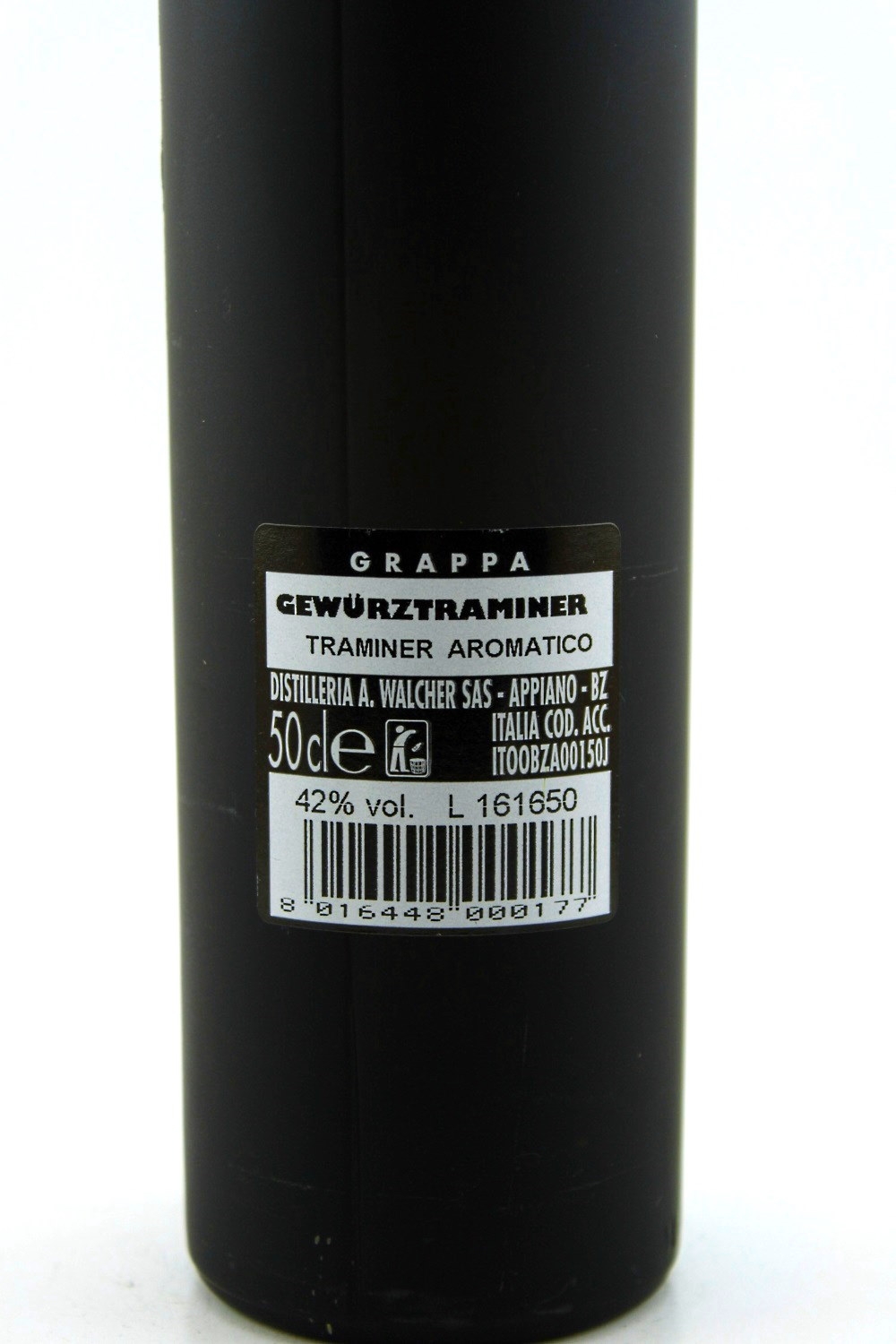 Grappa Gewürztraminer 42% vol. Brennerei Walcher | Karadarshop.com