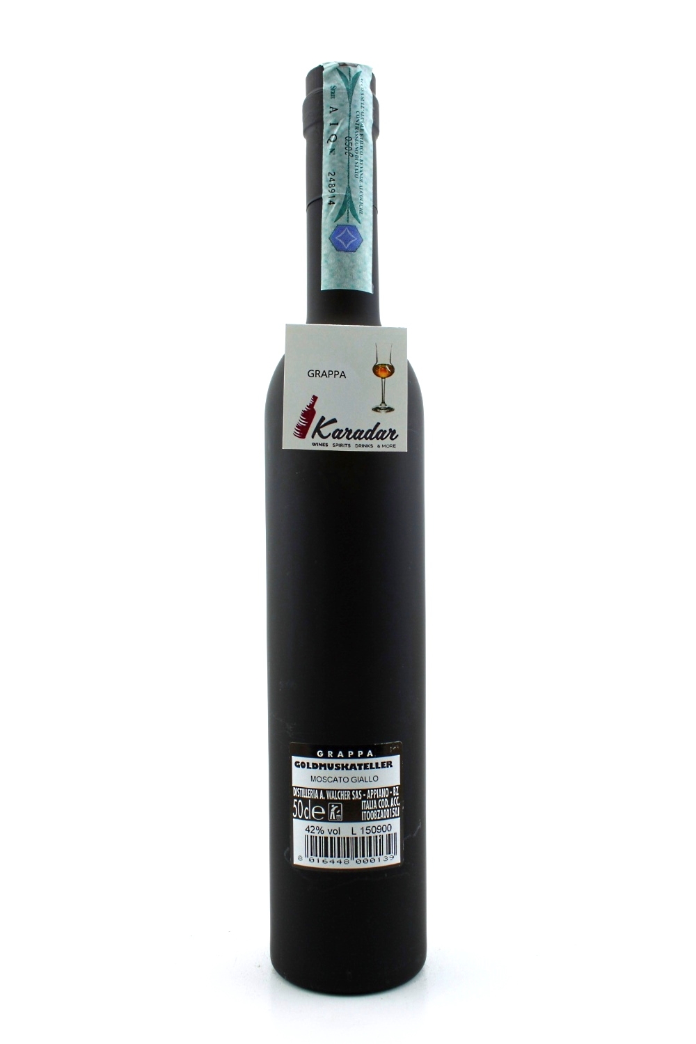 Grappa Goldmuskateller 42% vol. Brennerei Walcher | Karadarshop.com