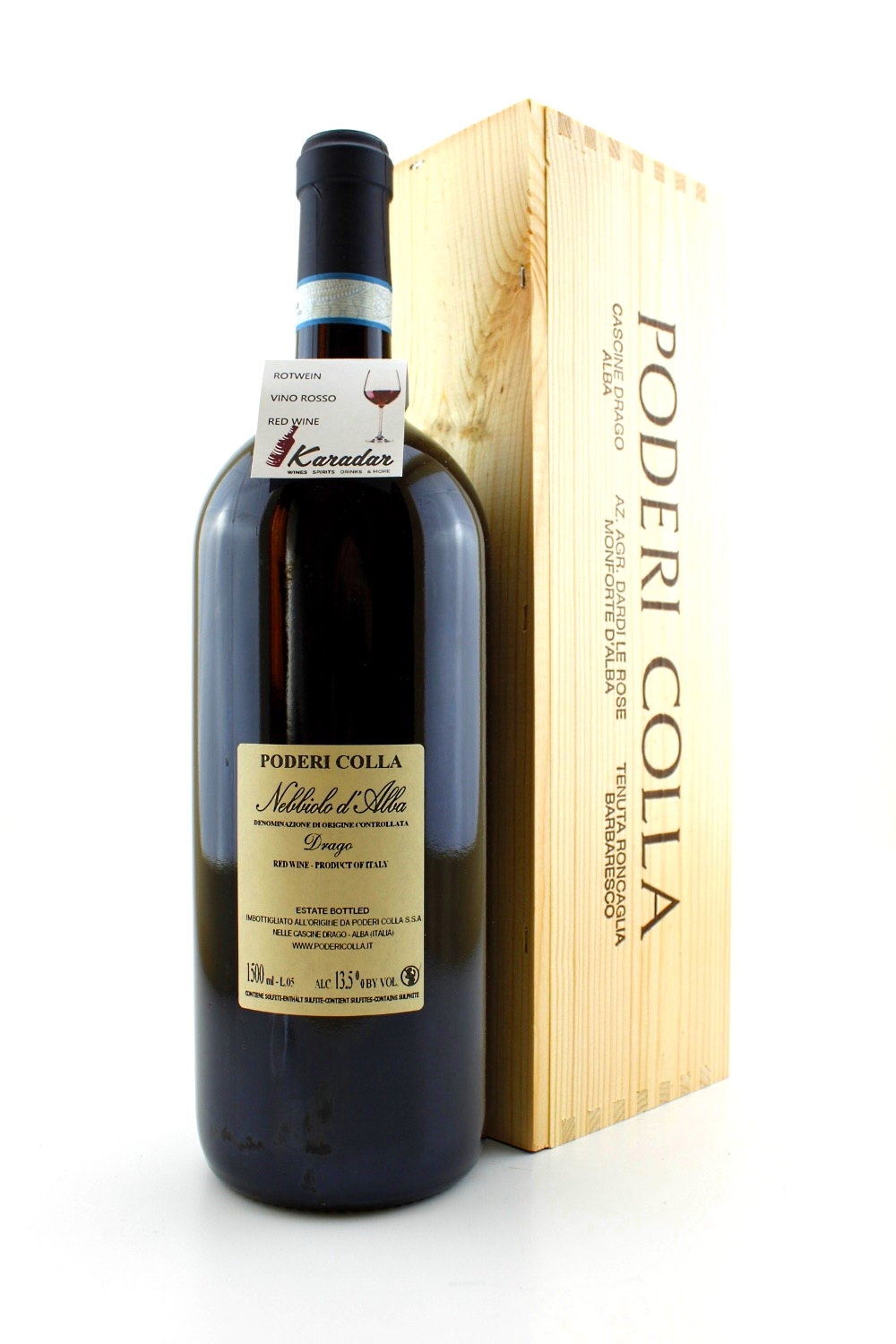 Nebbiolo d'Alba Drago Magnum HK 2018/20 - 14% vol. Poderi Colla | K...