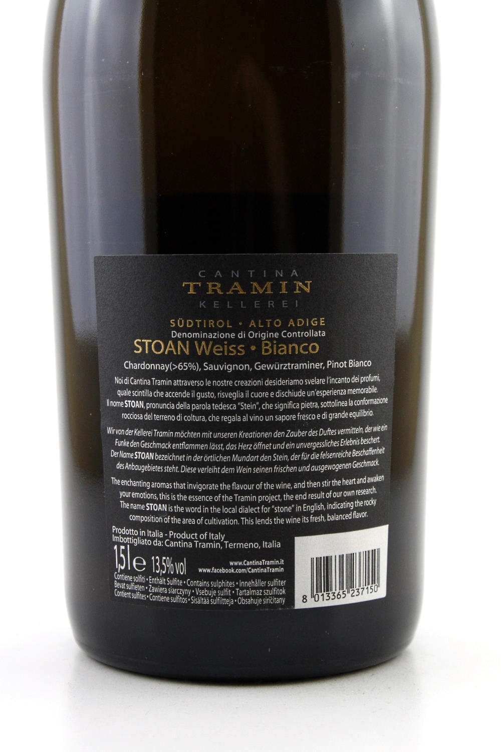 Stoan Cuvée Magnum 2020 - 13,5% vol. Cantina di Termeno | Karadarsh...