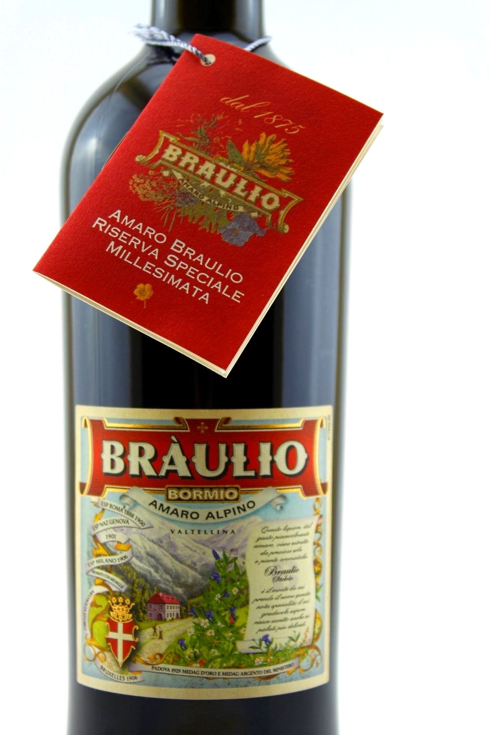 Amaro Braulio Riserva speciale millesimata 2017 - 24,7% vol. Aperit...