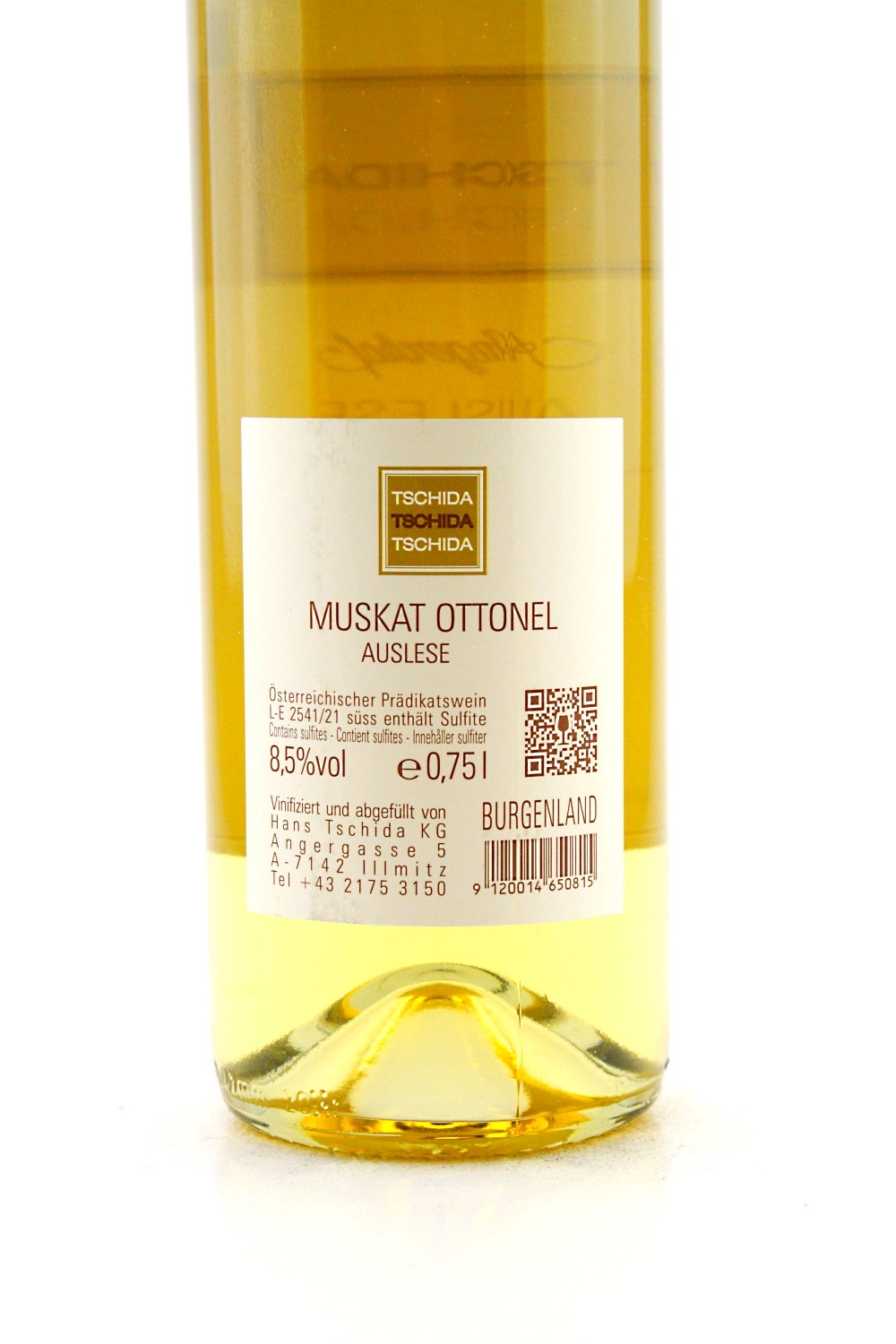 Muskat Ottonel Auslese 2020 - 8,5% vol. Tschida Hans Angerhof Winer...