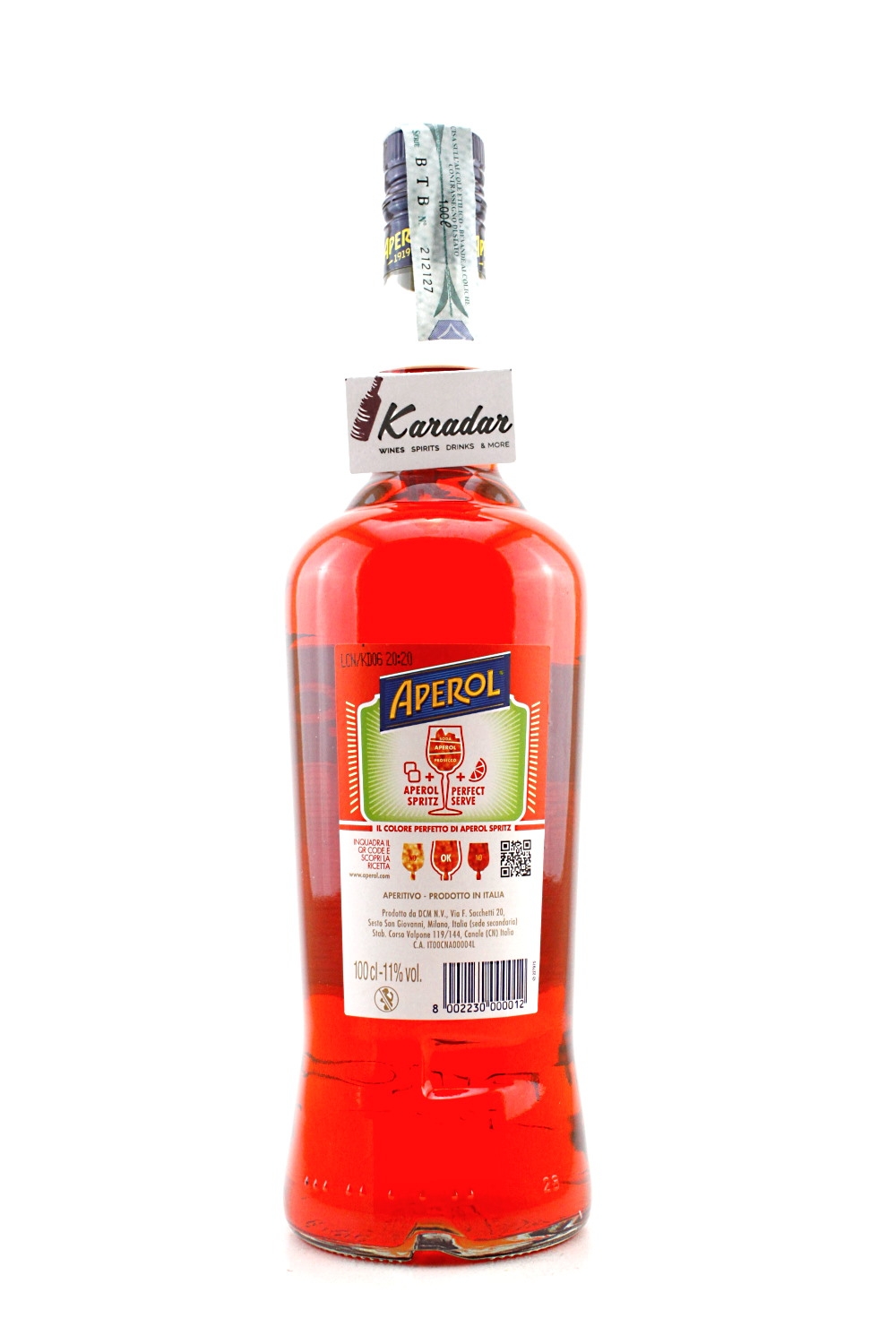 Aperol Barbieri 11% vol. Aperitiv / Bitter | Karadarshop.com