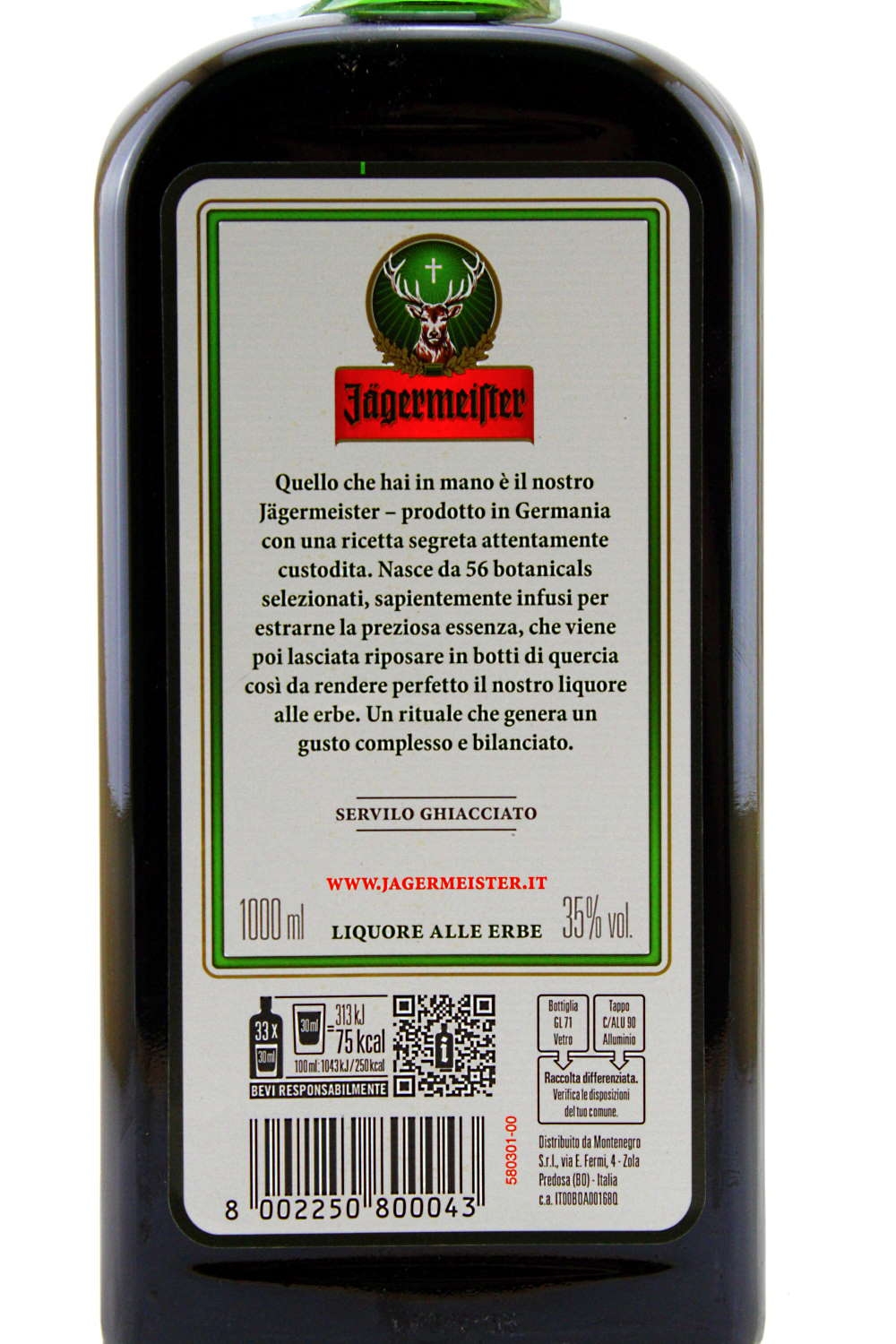 Jägermeister Kräuterbitter 35% vol. Aperitiv / Bitter | Karadarshop...