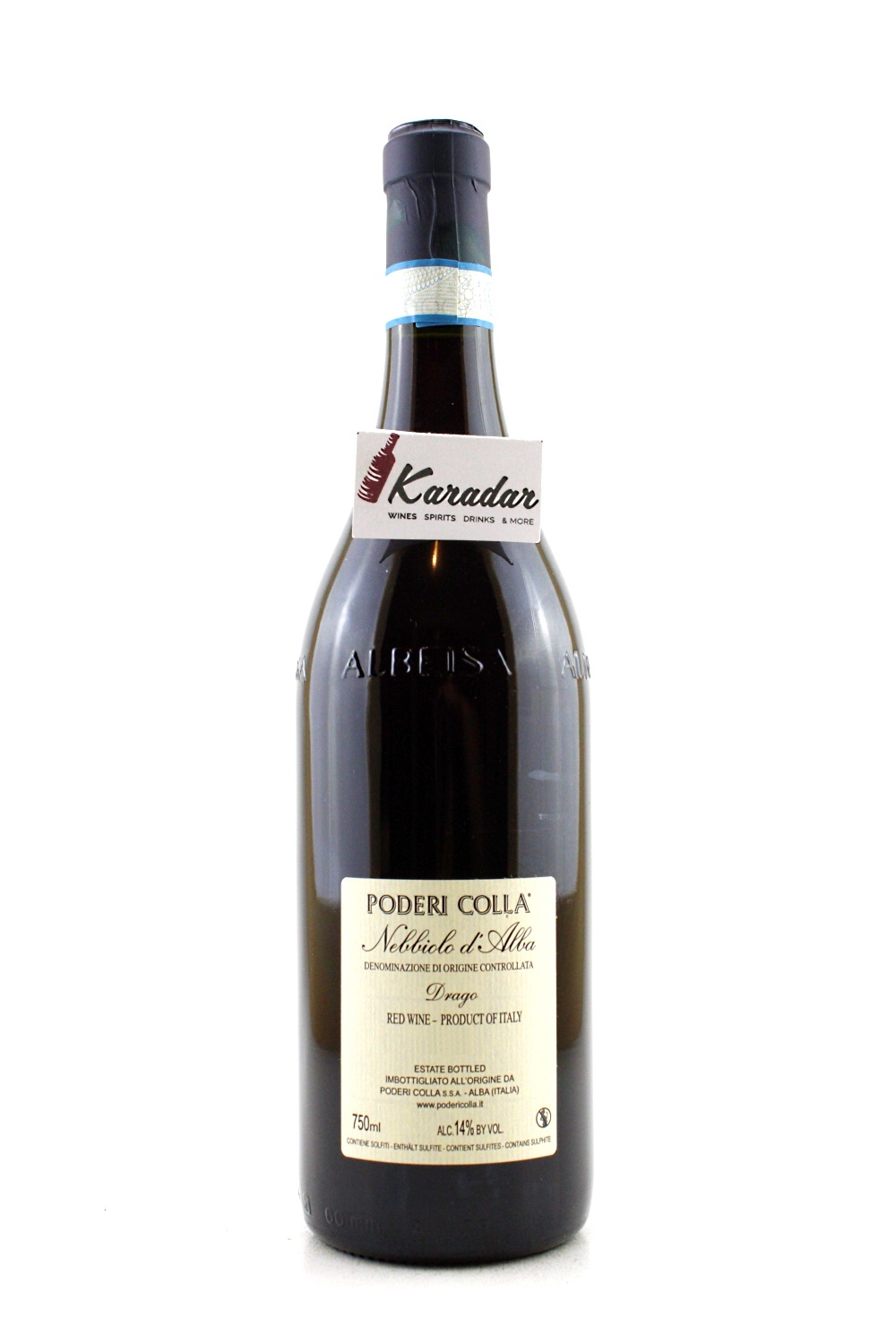 Nebbiolo d'Alba Drago 2018/19 - 14% vol. Poderi Colla | Karadarshop...