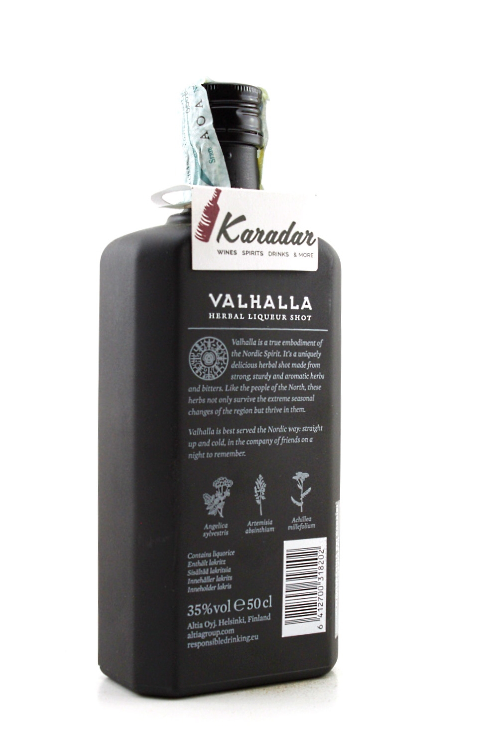 Valhalla Herbal Liqueur Shot 50 cl. 35% vol. Aperitivo / Bitter | K...