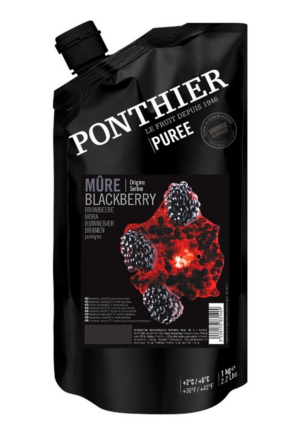 Purea di frutta More 1 kg Ponthier | Karadarshop.com