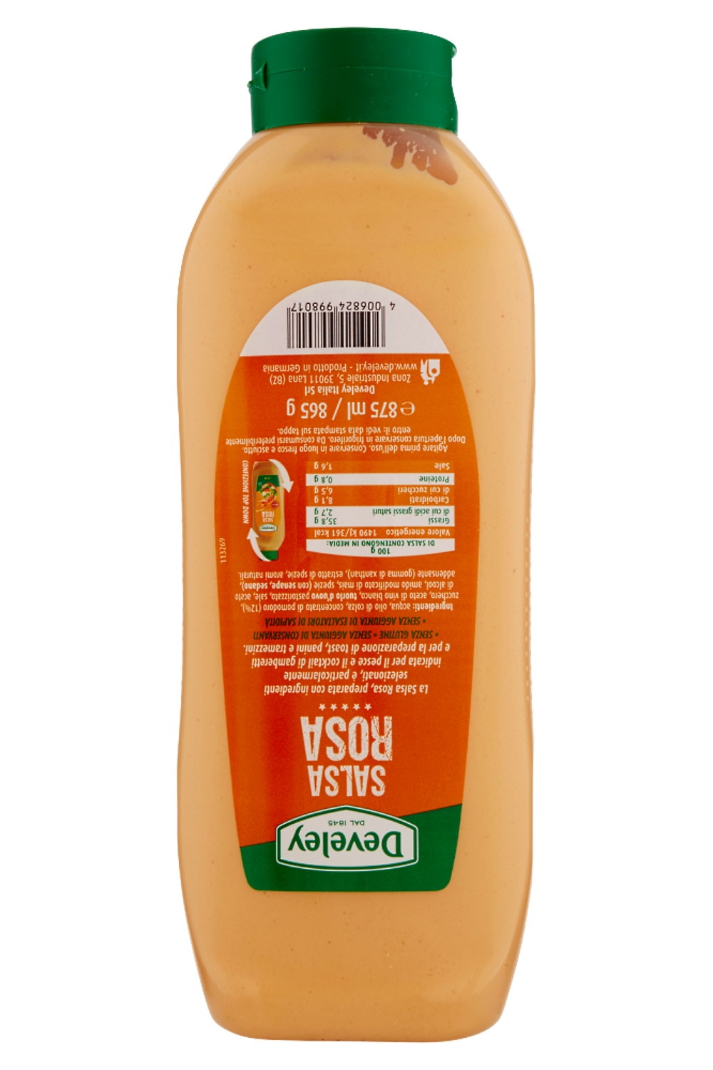 Salsa Rosa Cocktailsauce 875 ml Develey | Karadarshop.com