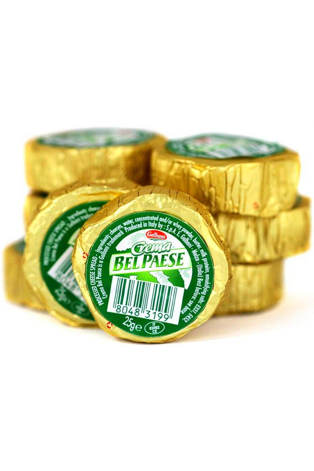 Crema Bel Paese Cream Cheese Spread 25g Portions 24 Pieces Galban 