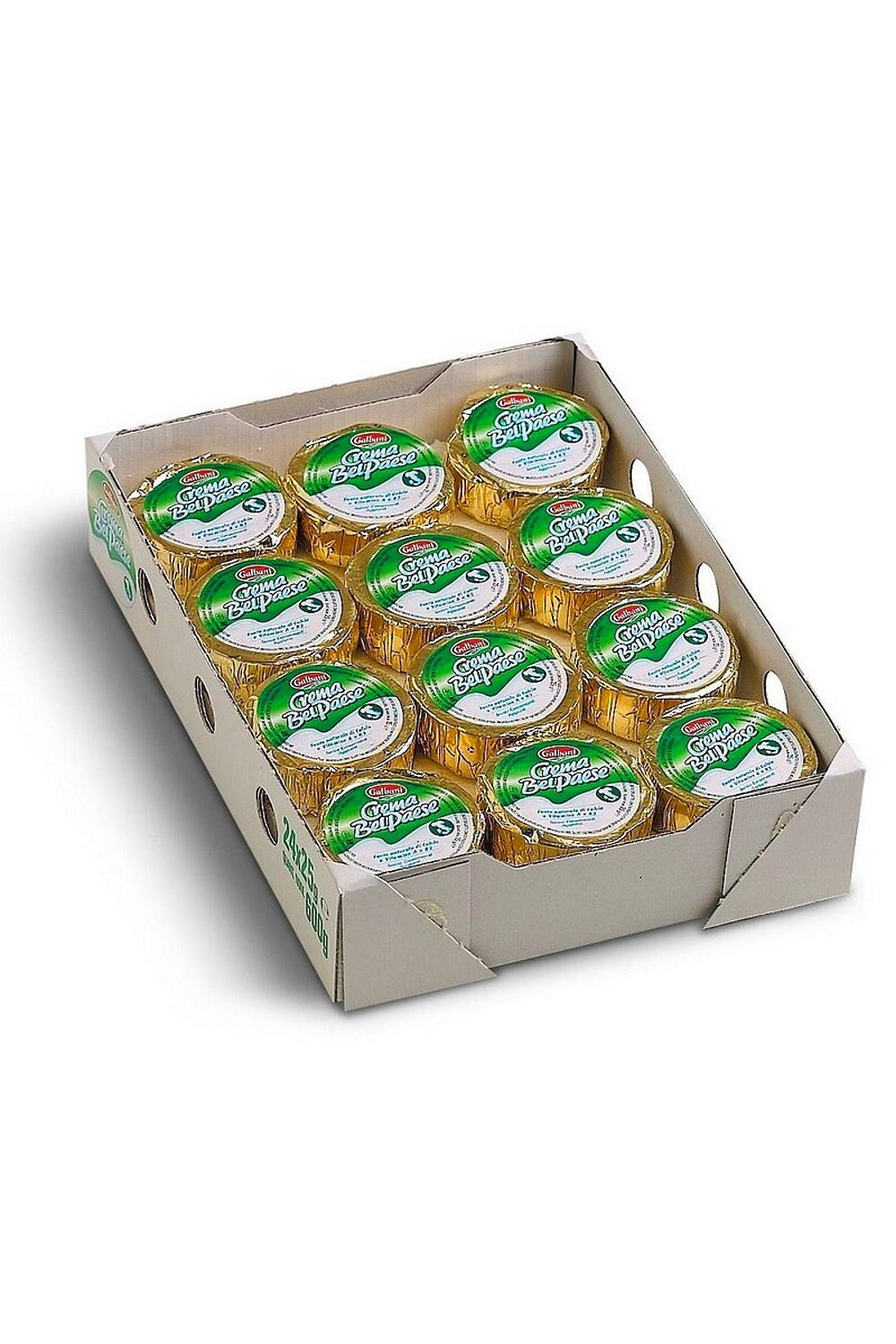 Crema Bel Paese cream cheese spread 25g portions (24 pieces) Galban...