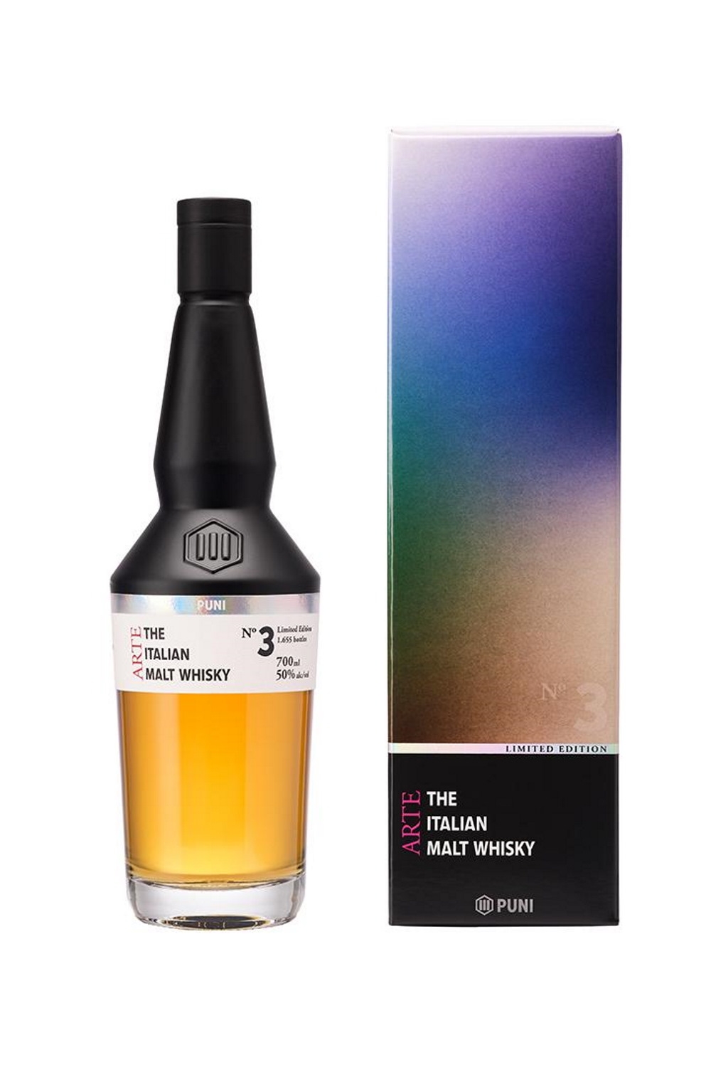 Puni ARTE Italian Malt Whisky 4Y Limited Edition 03 50% vol. Puni D...