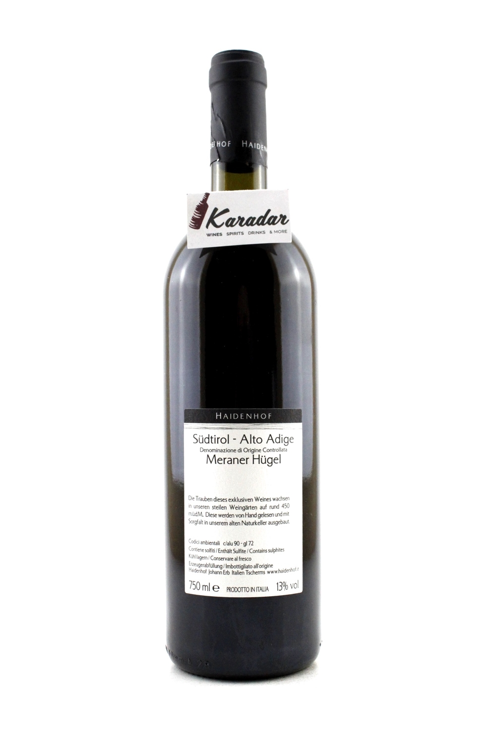 Meraner Hügel - 2022 13% vol. - Haidenhof Winery | Karadarshop.com