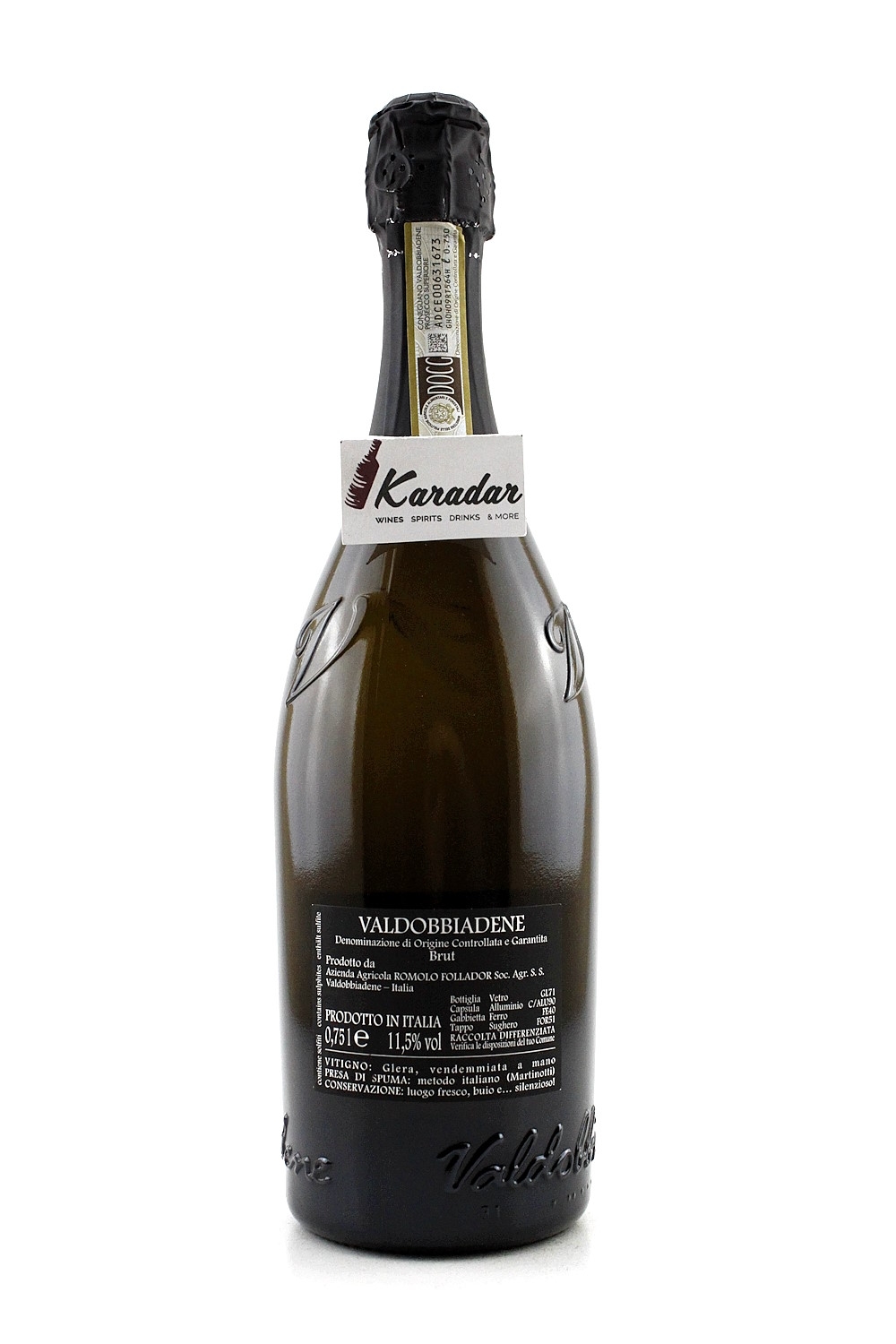 Prosecco Valdobbiadene Brut Tenuta Romolo Follador | Karadarshop.com