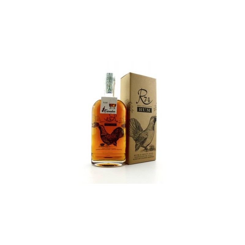 R74 Aged Small Batch Alpine Rum aged 5Y 40% vol. Brennerei Roner
